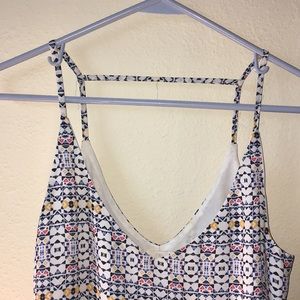 H&M | Tops | Sheer Colorful Tank Top | Poshmark